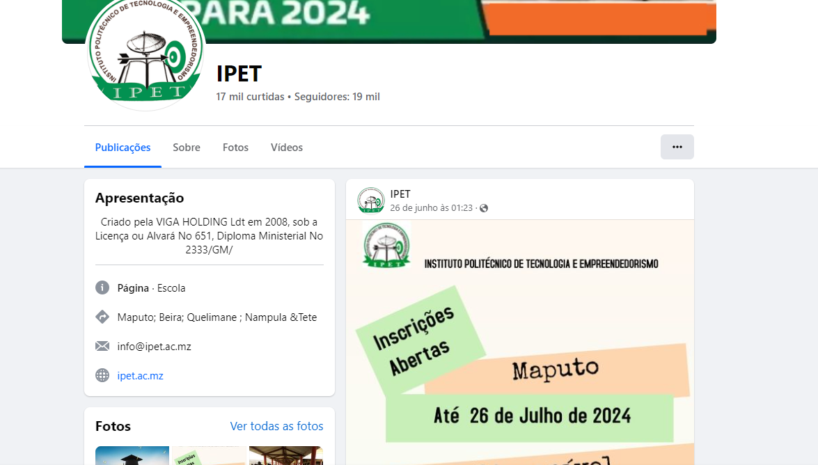 Plataformas – IPET